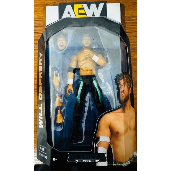 Jazwares | Toys | Aew Unmatched Series 1 Will Ospreay Action Figure ...